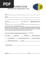 Pathfinder Registration Form | PDF
