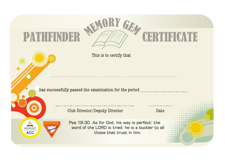 Memery Gem Certificate | PDF