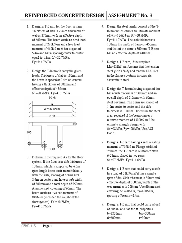 RCD Assignment 3 | PDF | Materials | Building Engineering