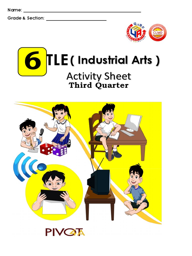 Activity Sheet Tle Ia Q3 Week 1 4 Pdf Engraving Varnish