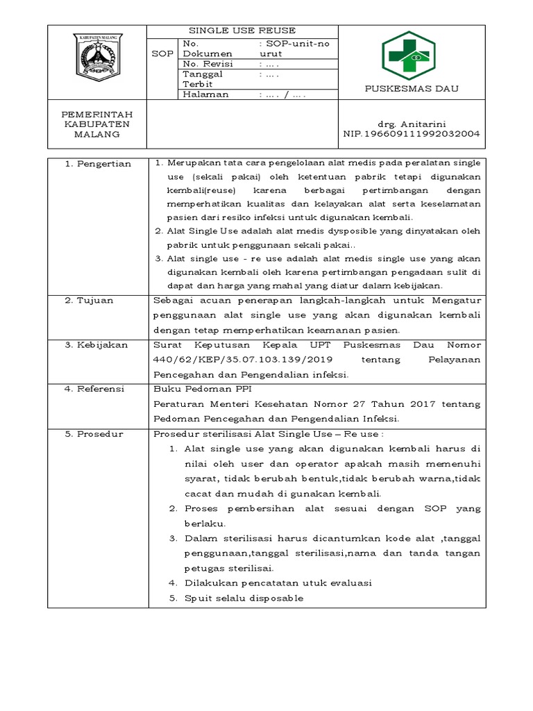Single Use Reuse | PDF