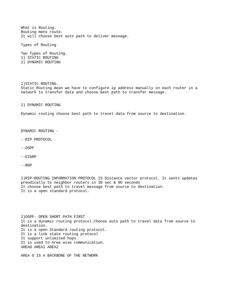 Routing & Switching | PDF | Routing | Ip Address Routing & Switching | PDF | Routing | Ip Address