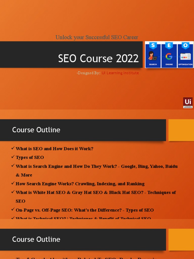New SEO Course 2023 | PDF | Search Engine Optimization | Hypertext