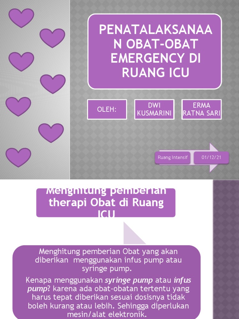 Perhitungan Obat Icu (Rini&erma) | PDF