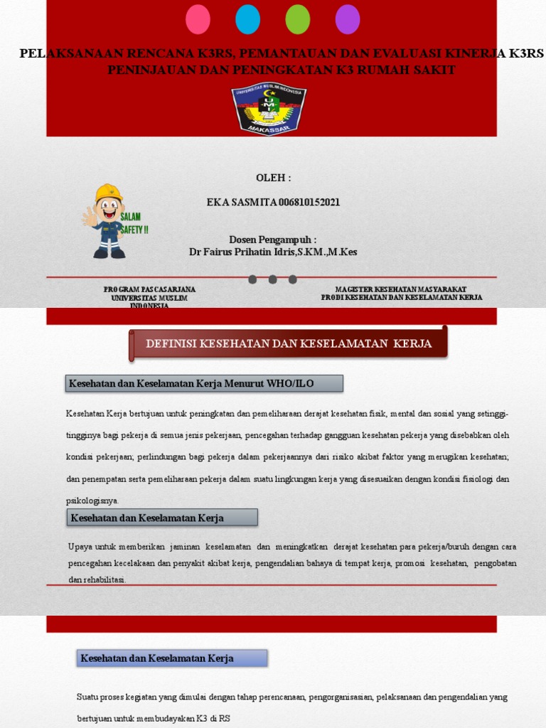 Identifikasi Bahaya Penilaian Risiko Dan Pengendalian Di Rs | PDF