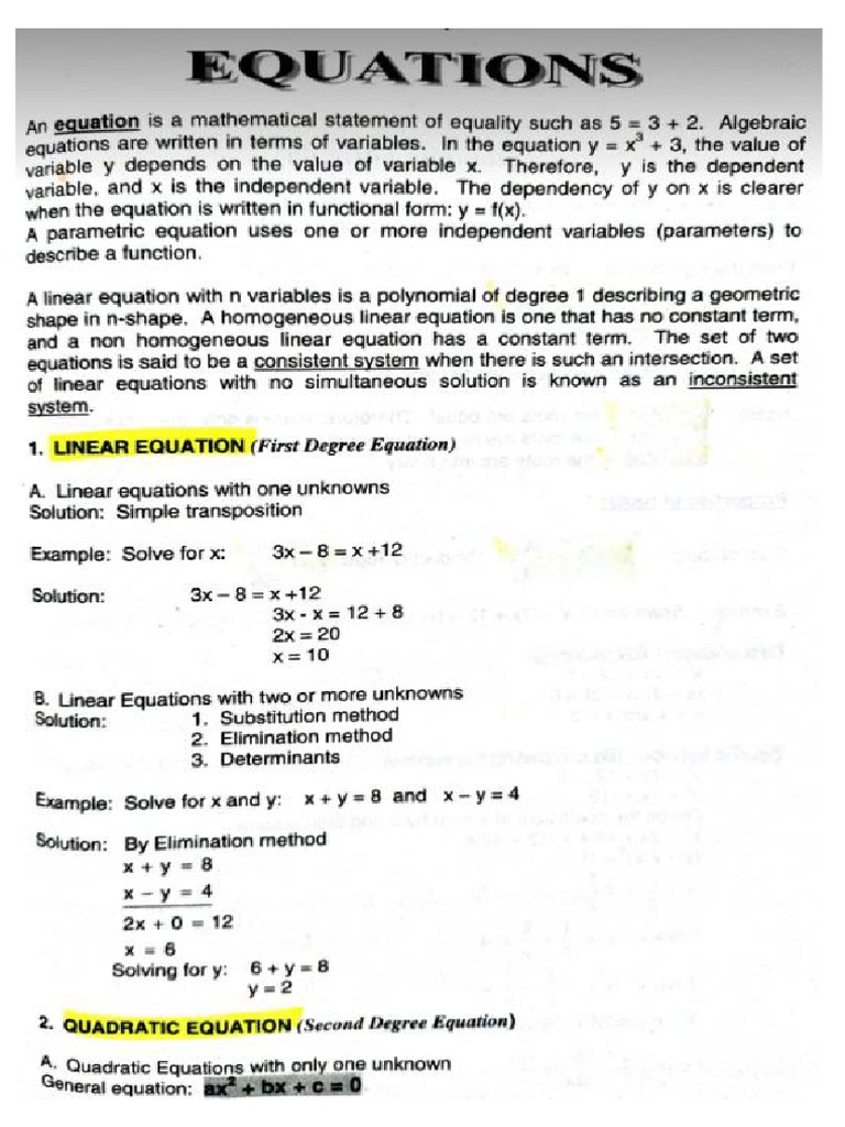 Algebra 2 | PDF