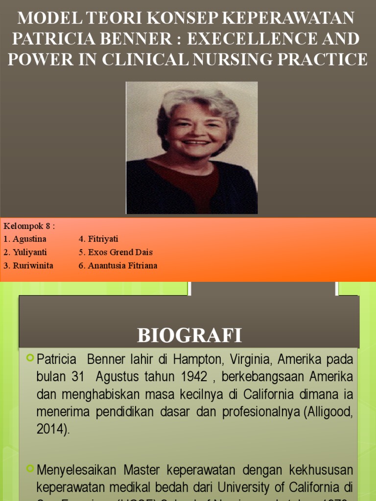 Patricia Benner | PDF | Karier & Perkembangan | Sains & Matematika