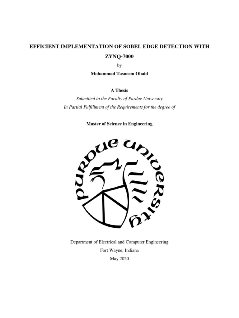 MS Thesis ECE Mohammad Tasneem Obaid | Download Free PDF | Field Programmable Gate Array | Computing