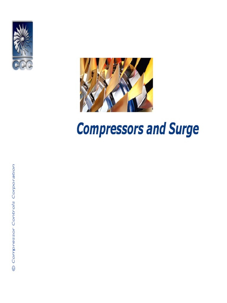 1 - Compressors and Surge Control Rev0 - C - S5V | PDF | Turbine | Pump