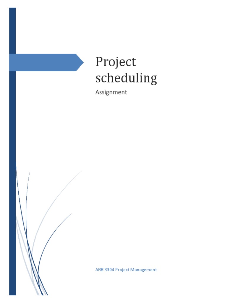 Project Scheduling and Resource Management: Analyzing Resource Leveling ...
