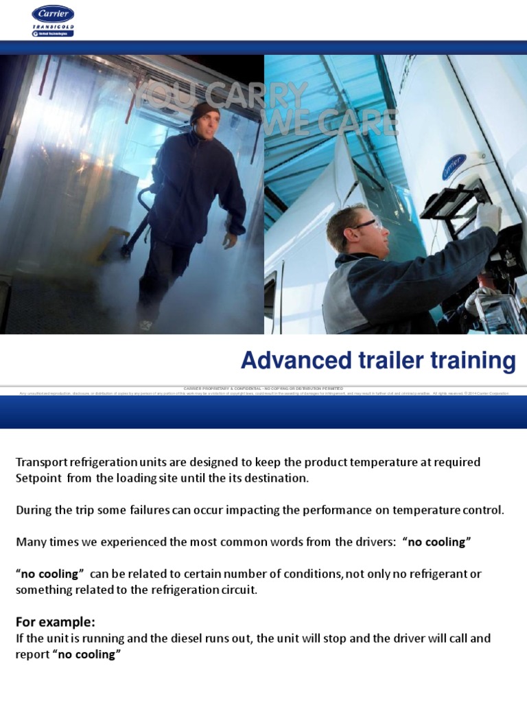 Carrier Trailer Training - Rev2 | PDF | Copyright Infringement ...