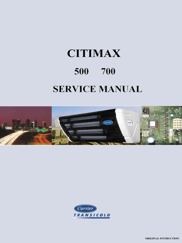 Citimax Service Manual | PDF | Machines | Equipment