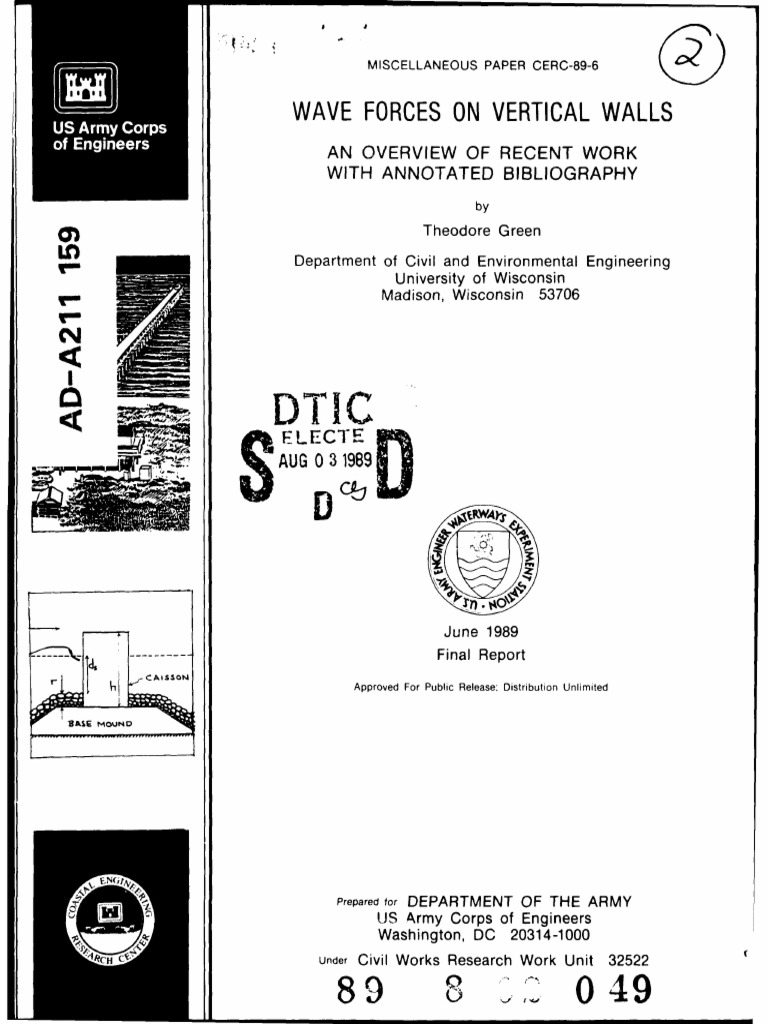 Wave Force On Vertical Walls | PDF | Theory | Physical Phenomena