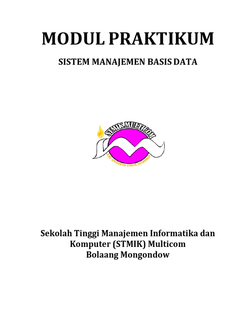 Modul Praktikum Basis Data | PDF