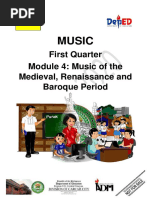 Module 1 MUSIC 9 Q1 WEEK 1 | PDF | Baroque Music | Concerto