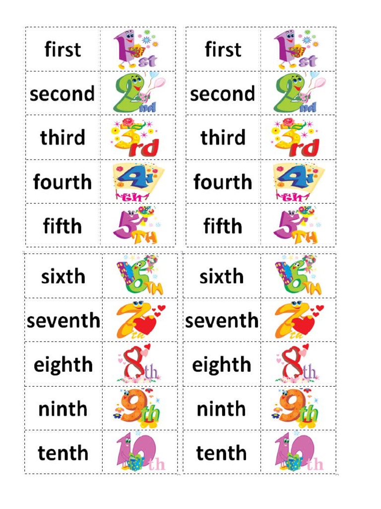 Ordinal Number | PDF