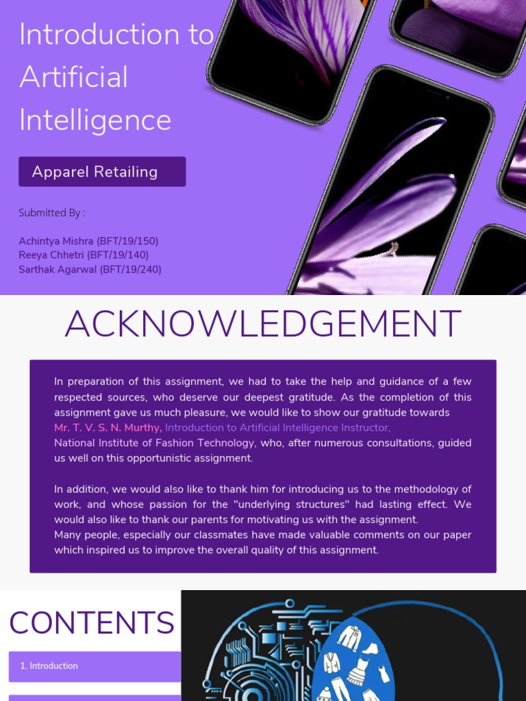 IAI End Term Assignment | PDF | Augmented Reality | Artificial Intelligence