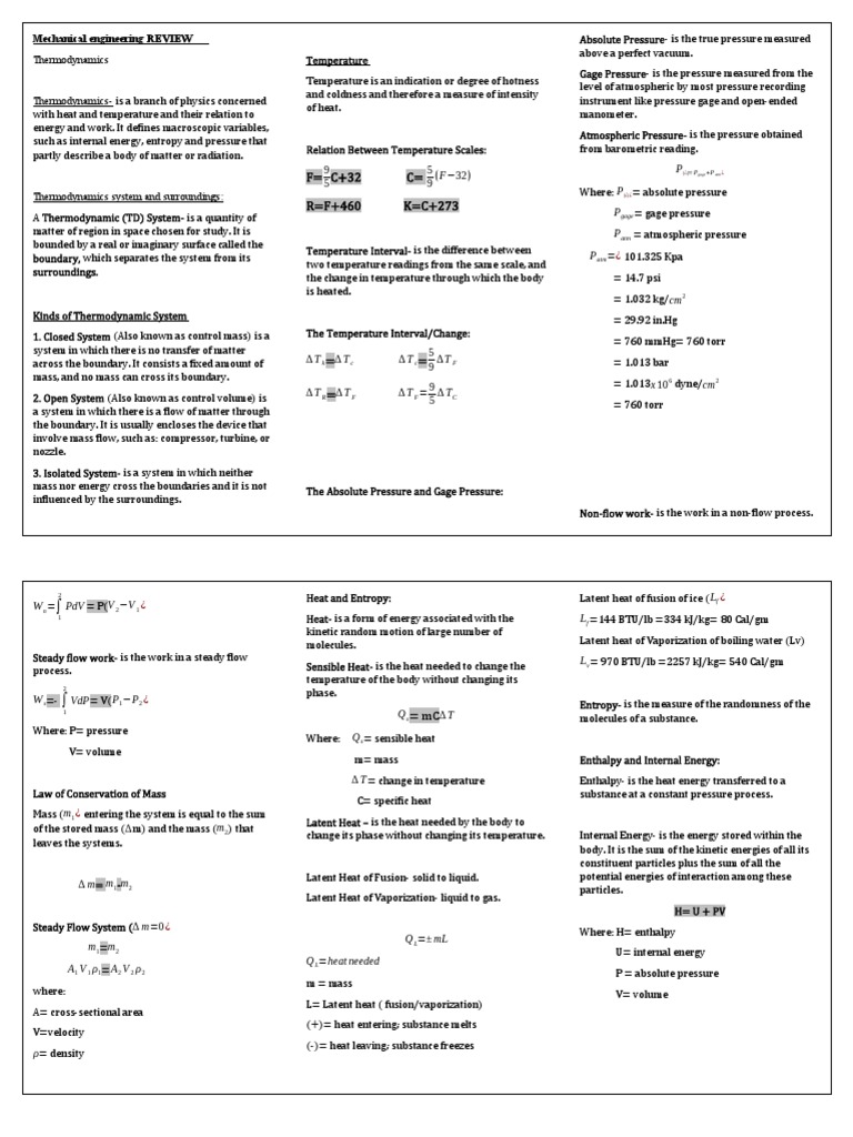 Thermodynamics | PDF | Heat | Temperature