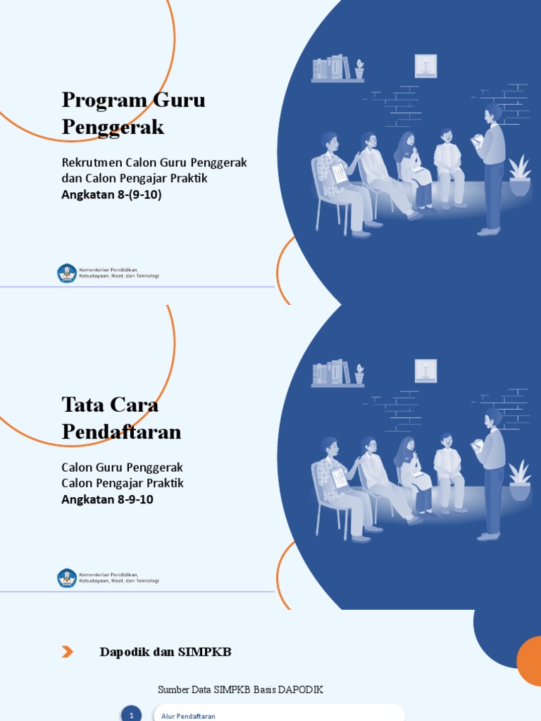 Pendaftaran Guru Penggerak Angkatan 8-9-10 | PDF