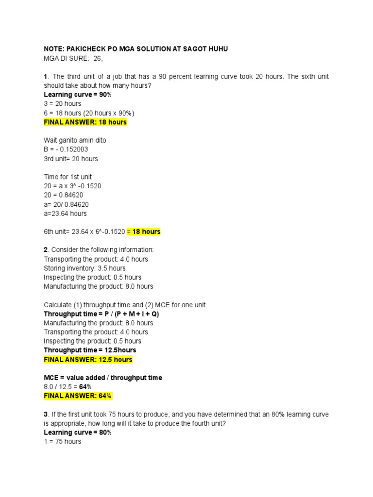 Practice Problem Set Pdf Labour Economics Taxes