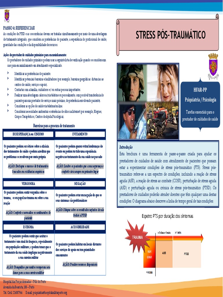 Brochure PTSD | PDF | Trauma psicológico | Estresse (Biologia) Brochure PTSD | PDF | Trauma psicológico | Estresse (Biologia)