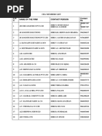Transport List | PDF | Cargo | Logistics