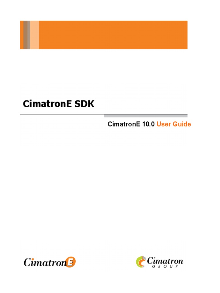 CimatronE SDK | PDF | Component Object Model | Computer File
