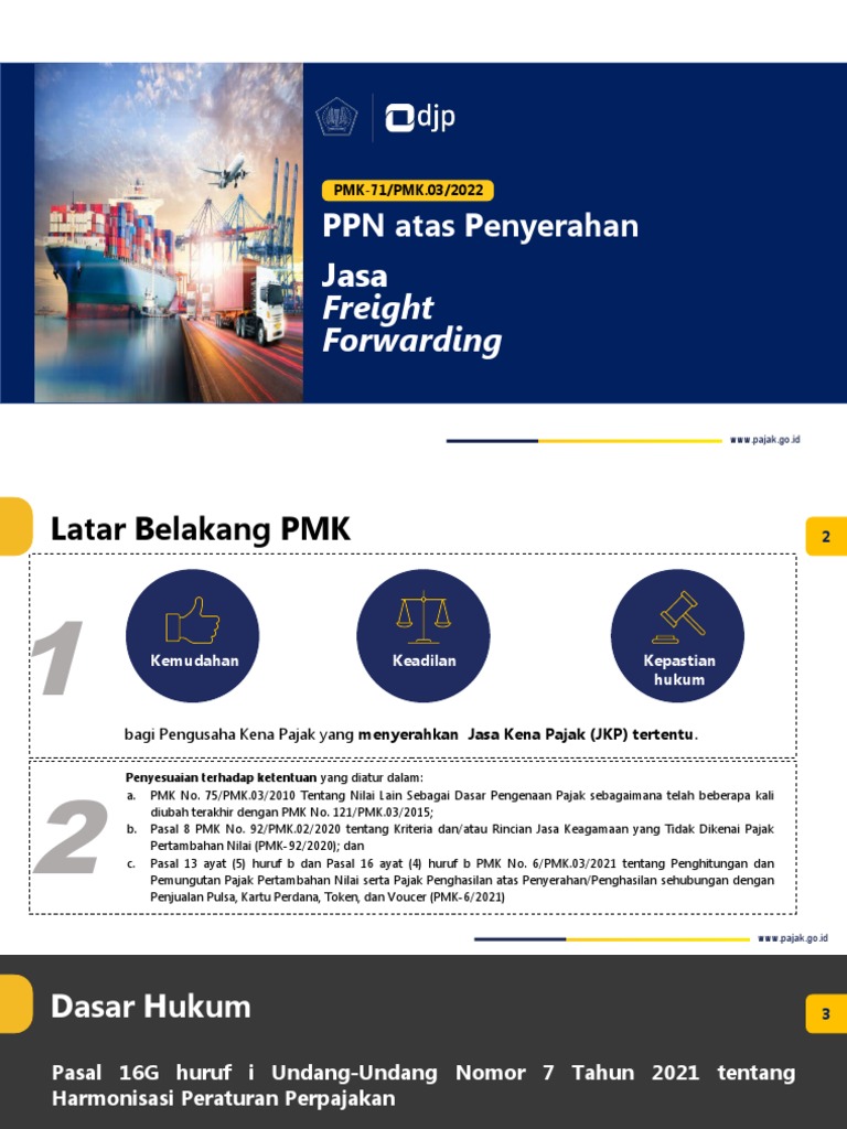 PPN Freight Forwarding | PDF | Pengelolaan Keuangan & Uang