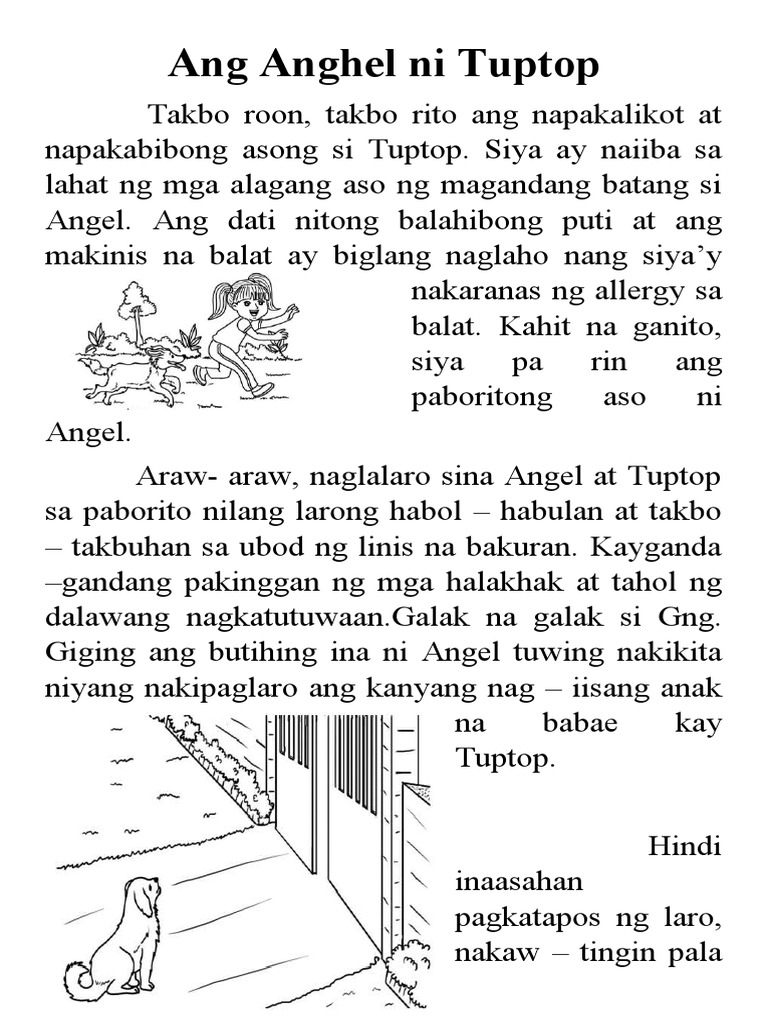 Filipino 6-Q2-W1-Ang Anghel Ni Tuptop | PDF