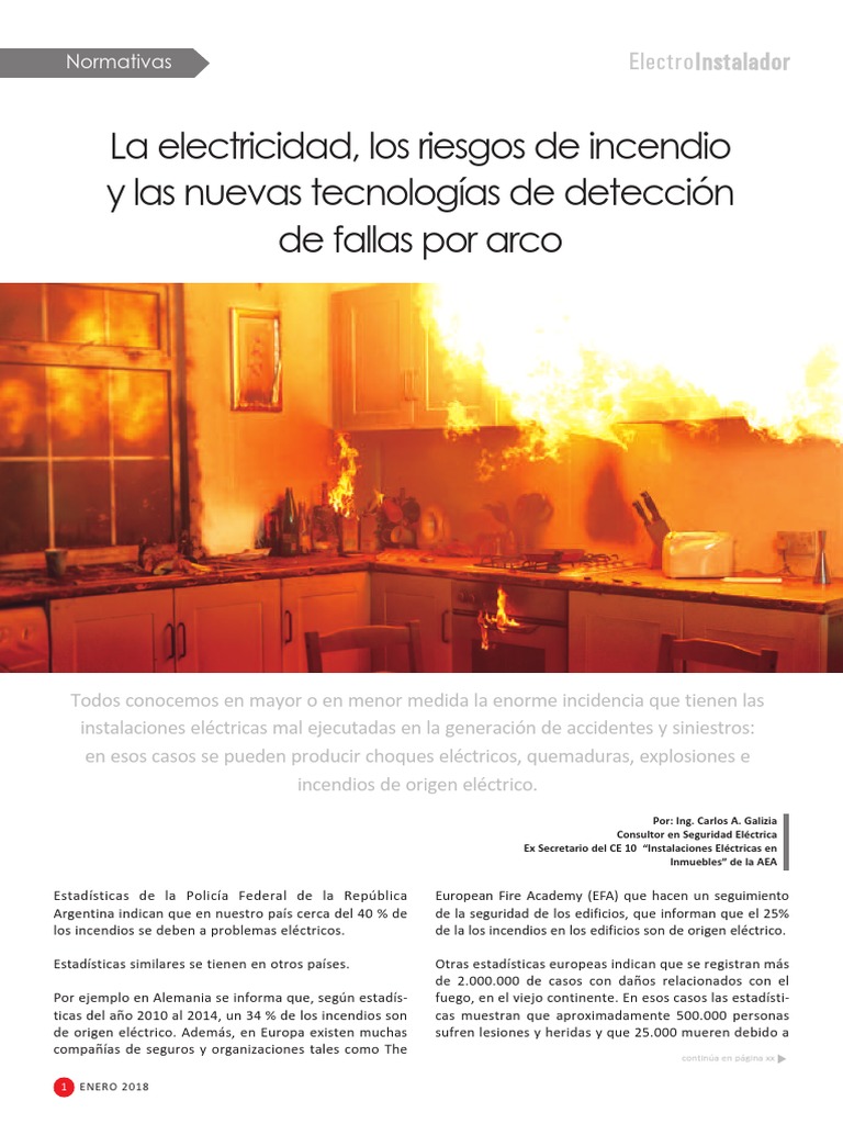 102 - Deteccion Fallas Por Arcos | PDF | Corriente eléctrica | Electricidad