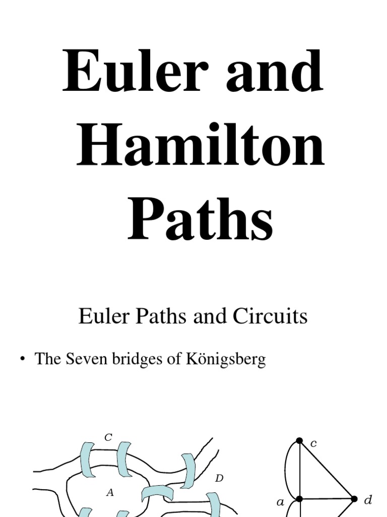 Euler Vs Hamilton Pdf Vertex Graph Theory Computational Complexity Theory 3307