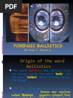 Forensic Ballistic Notes | PDF | Firearms | Cartridge (Firearms)