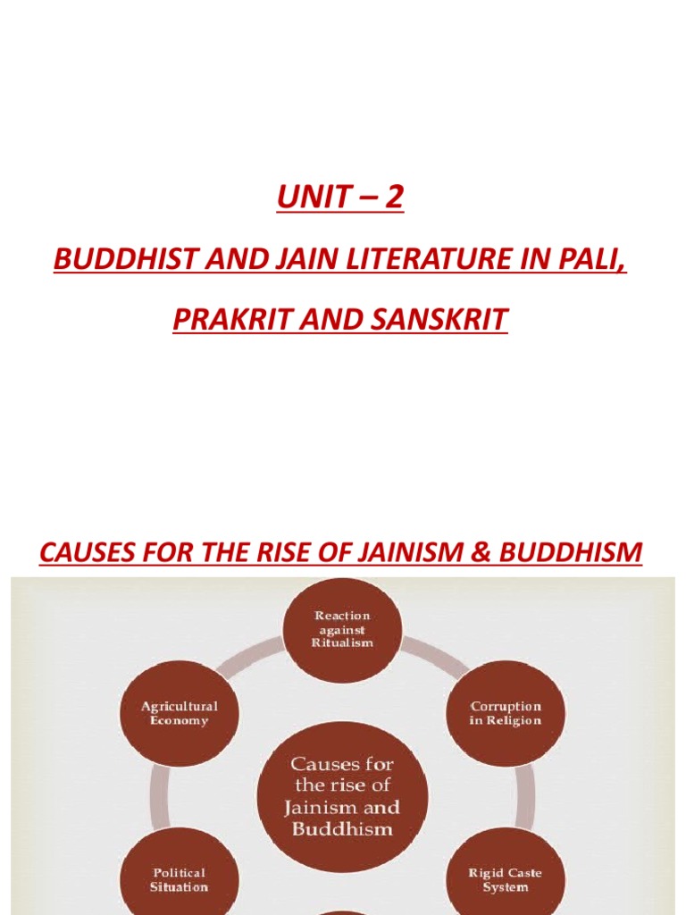 Jain and Buddhist Literature Overview | PDF