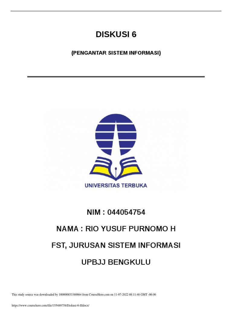 Jenjang Data dalam Basis Data | PDF