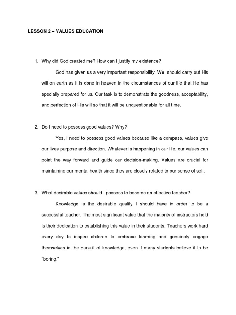 NSTP LTS 1 - C and G - VALUES EDUCATION | PDF