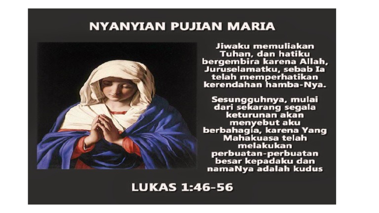 Nyanyian Pujian Maria | PDF