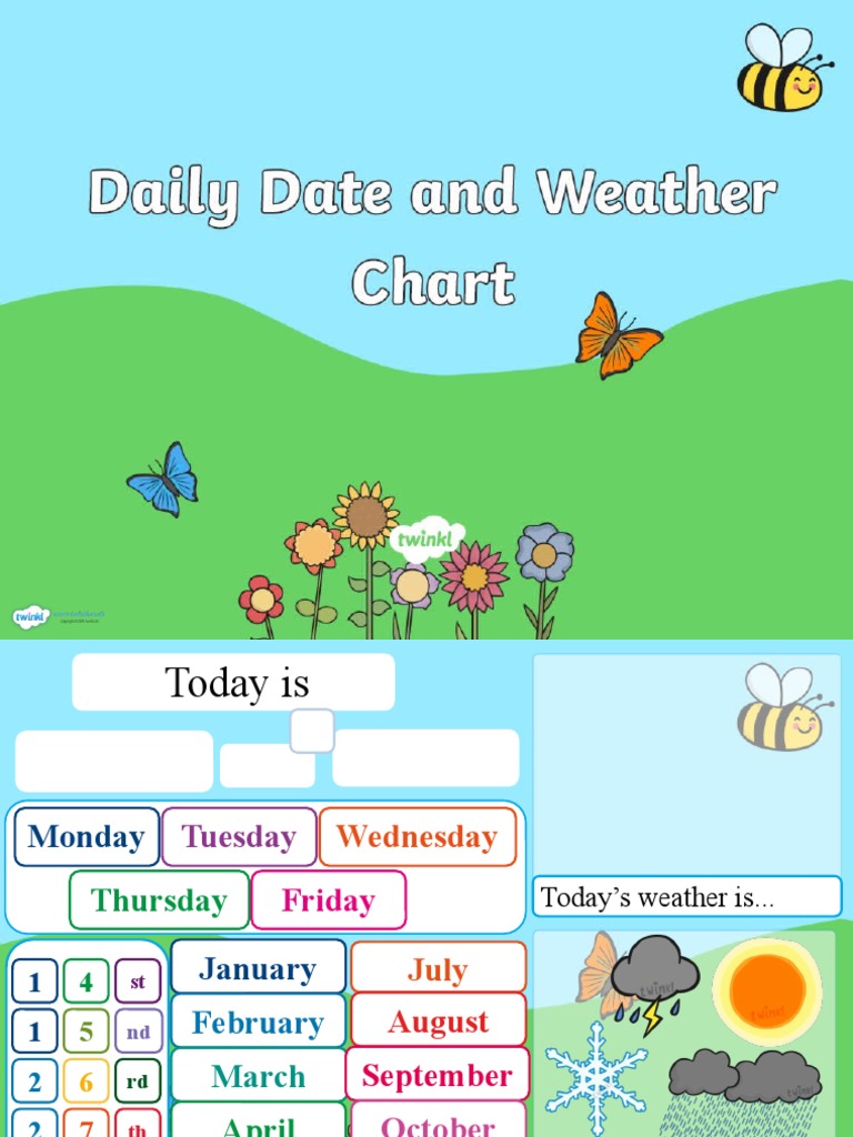 T T 29034 New Date and Weather Daily Interactive Activity - Ver - 4 ...