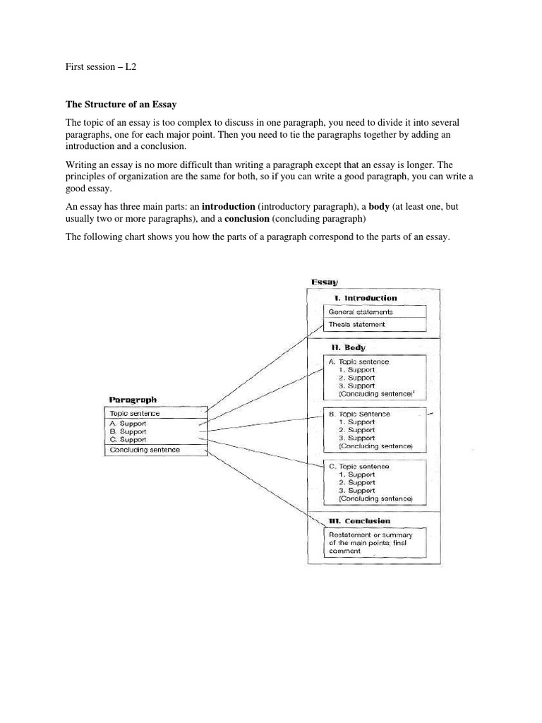 Essay Structure | PDF