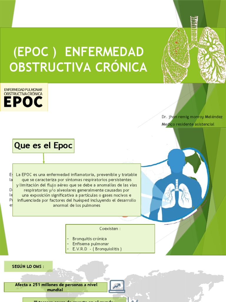 EPOC: Guía Completa para Pacientes | PDF | Enfermedad pulmonar ...