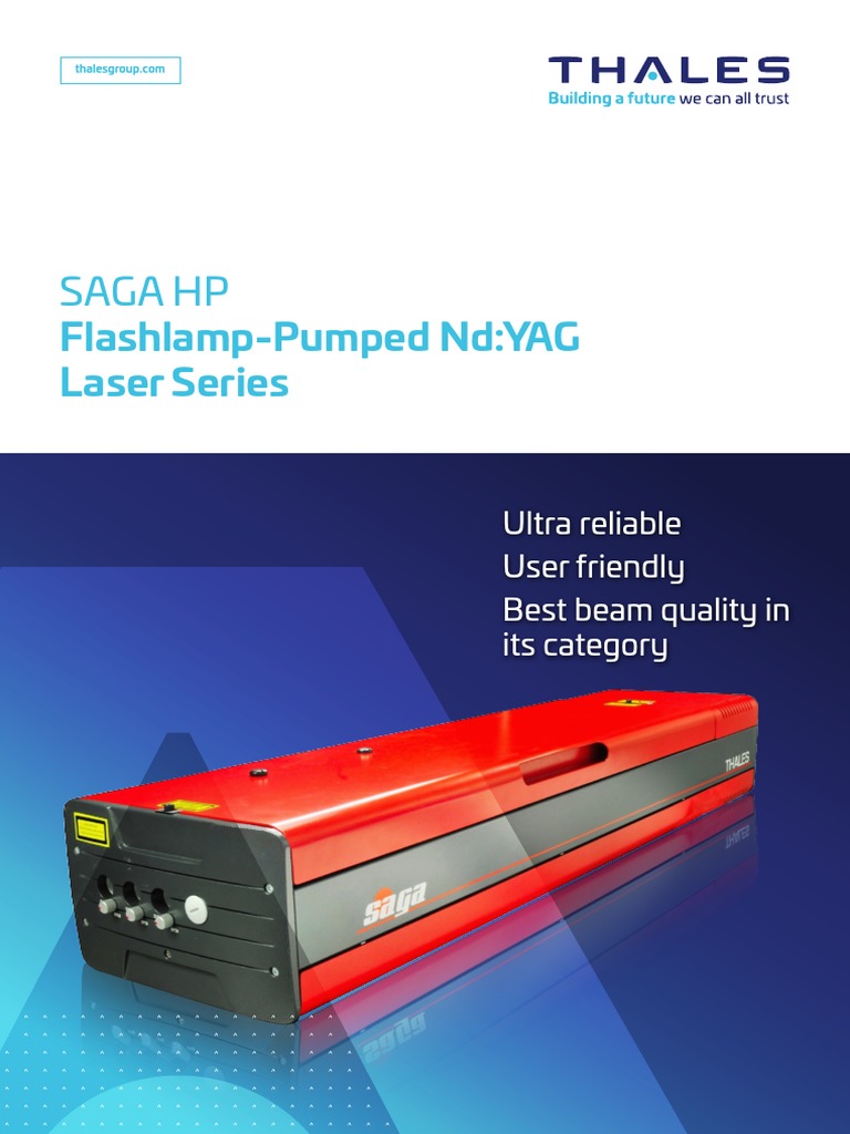 Thales SAGA Laser Spec | PDF | Laser | Electronics