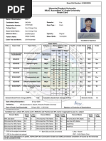 BSC Marksheet | PDF | Bachelor Of Science | Qualifications