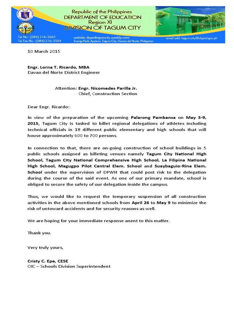 DPWH-Suspension of Work | PDF