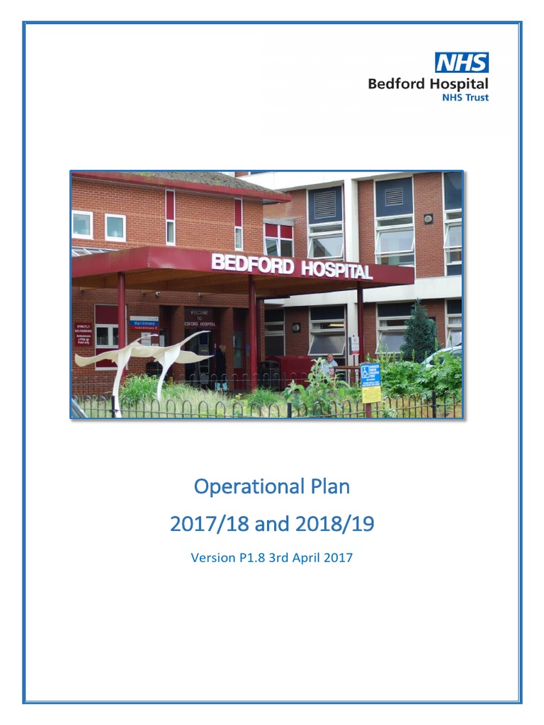 Detailed Hospital Operational Plan | PDF | Emergency Department | Hospital