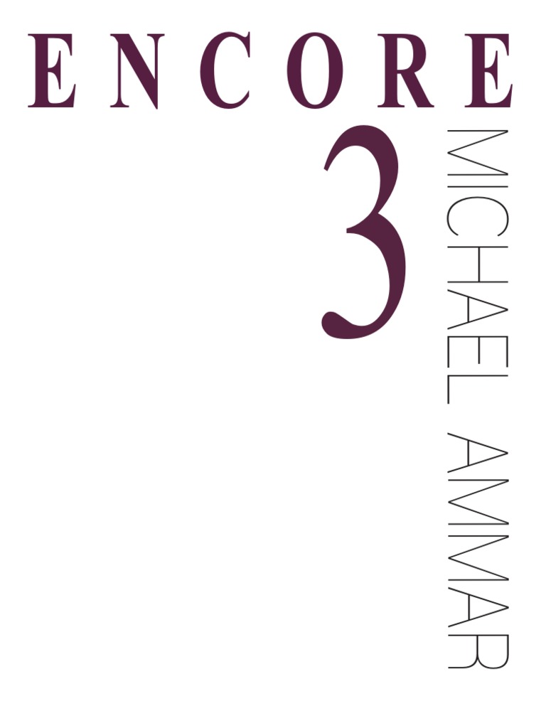 Michael Ammar - Encore 3 | PDF