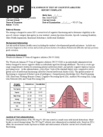 WMS Sample Report | PDF | Memory | Working Memory