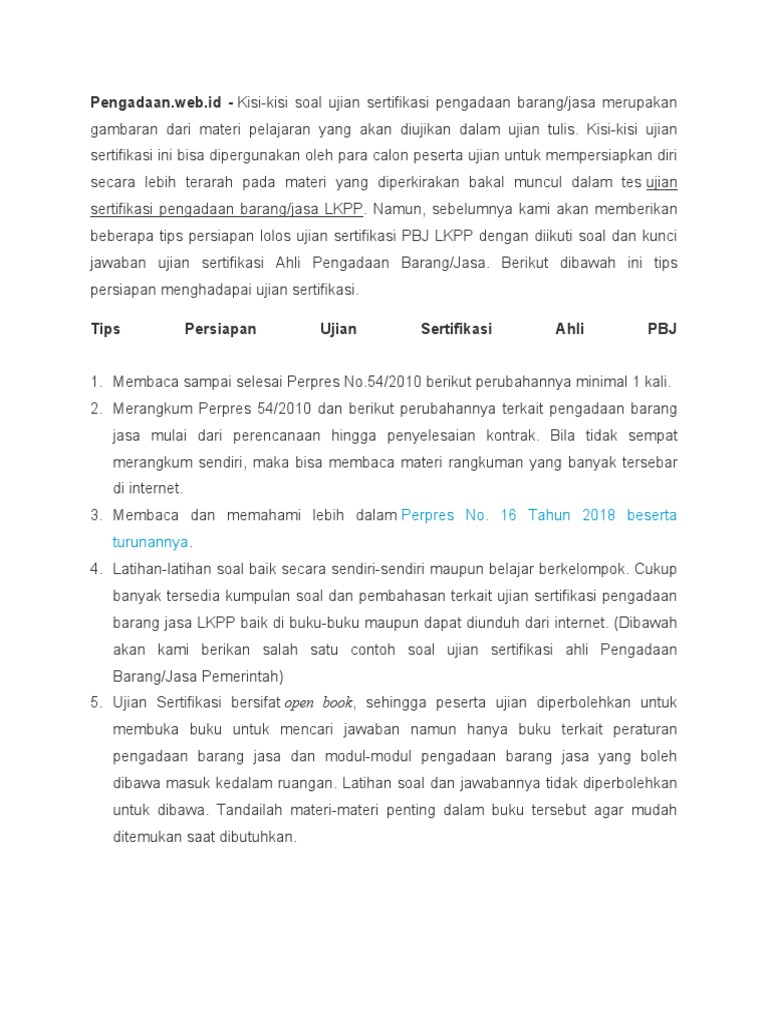 Kunci Jawaban Meteri 2 Persiapan 1 | PDF