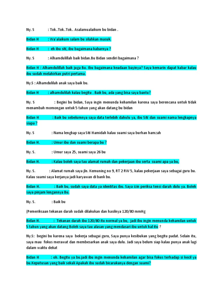 Konsultasi KB Pil Progestin untuk Ibu Menyusui | PDF | Kesehatan ...