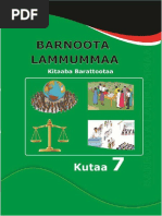 Barnoota Hawaasaa Kutaa-7 | PDF