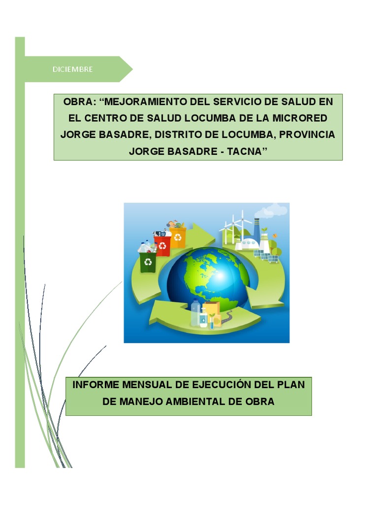 Informe Ambiental - Diciembre 2021 - 01 | PDF | Residuos | Color