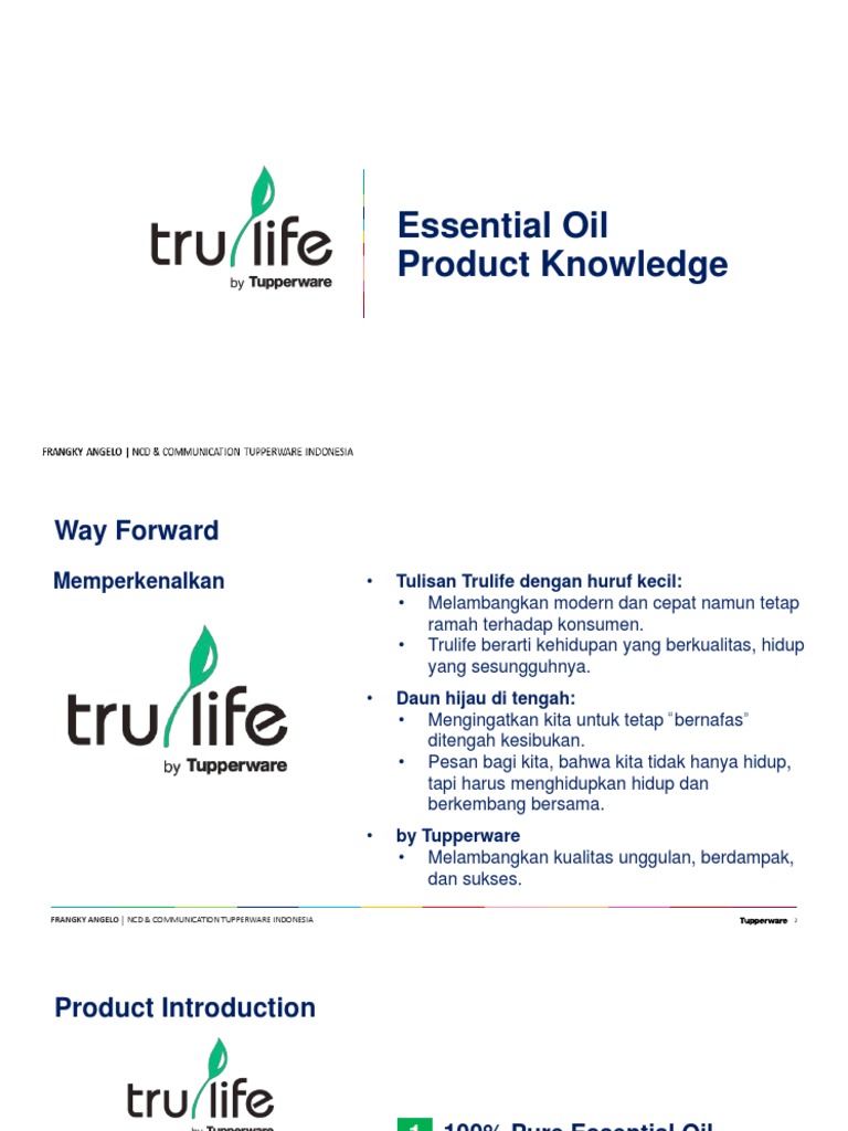 20.08.01 Essential Oil Product Knowledge | PDF | Kesehatan Holistik